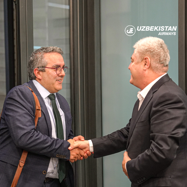 Meeting with representatives of the Airbus consortium | JSC "Uzbekistan ...